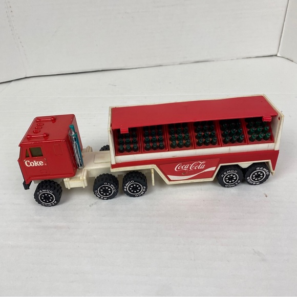 Remco | Toys | Vintage Coca Cola Delivery Truck Remco 987 Semi Tractor ...